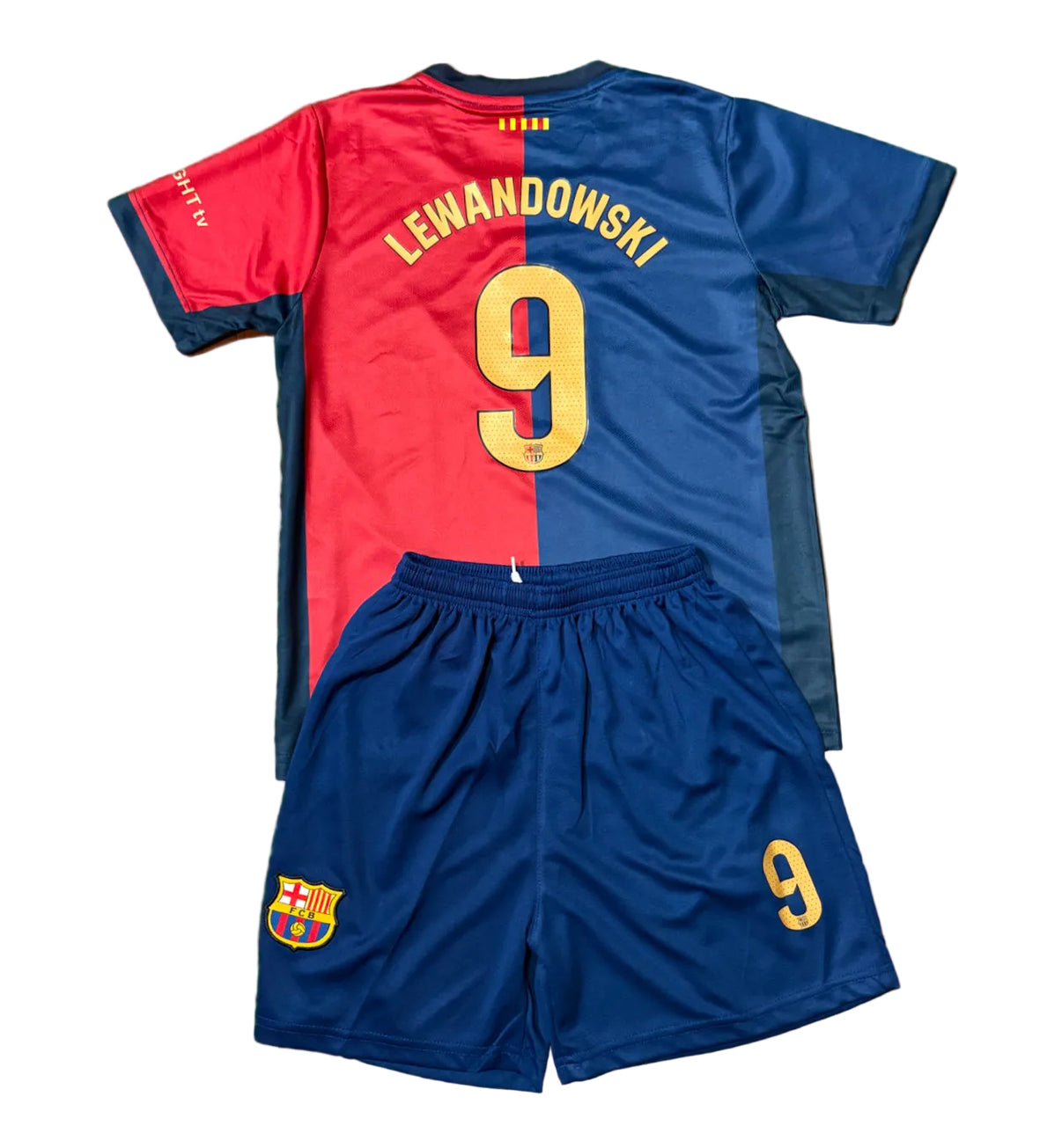Lewandowski Barcelona 9 Kids Soccer Jersey Toddler & Youth Sizes ...