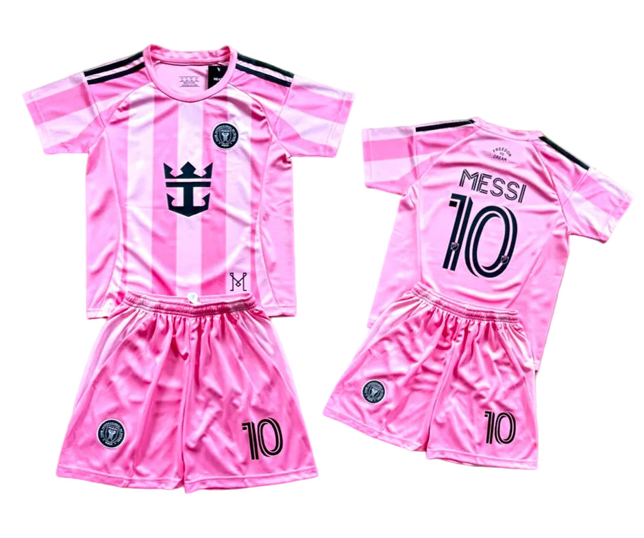 Lionel Messi Kids Soccer Jersey Kits - Toddler & Youth 2 Piece Sets US ...