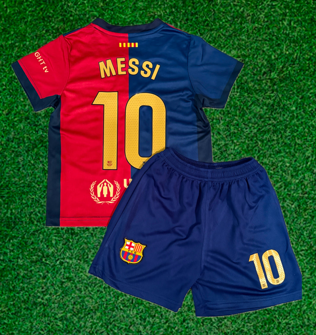 Lionel Messi Kids Soccer Jersey Kits - Toddler & Youth 2 Piece Sets US ...