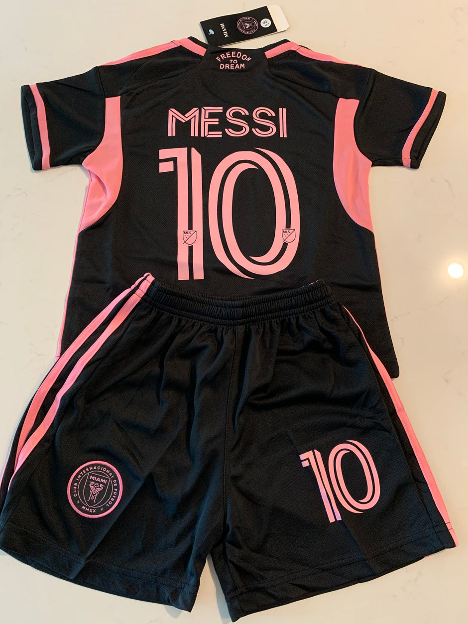 Lionel Messi Kids Soccer Jersey Kits - Toddler & Youth 2 Piece Sets US ...